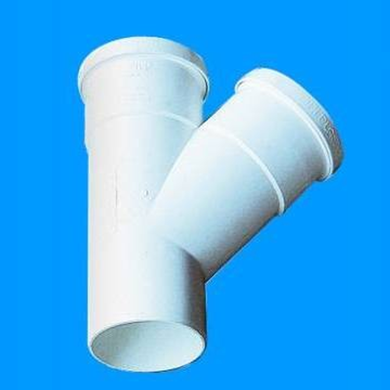 110mmx45 Sv White Plain Single Junction | Obeco