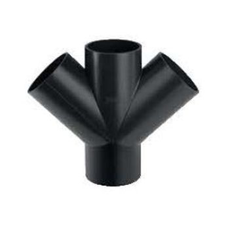 Geberit 367.212.16.1 HDPE Double Reducing Junction 110x50mm 45deg | Obeco